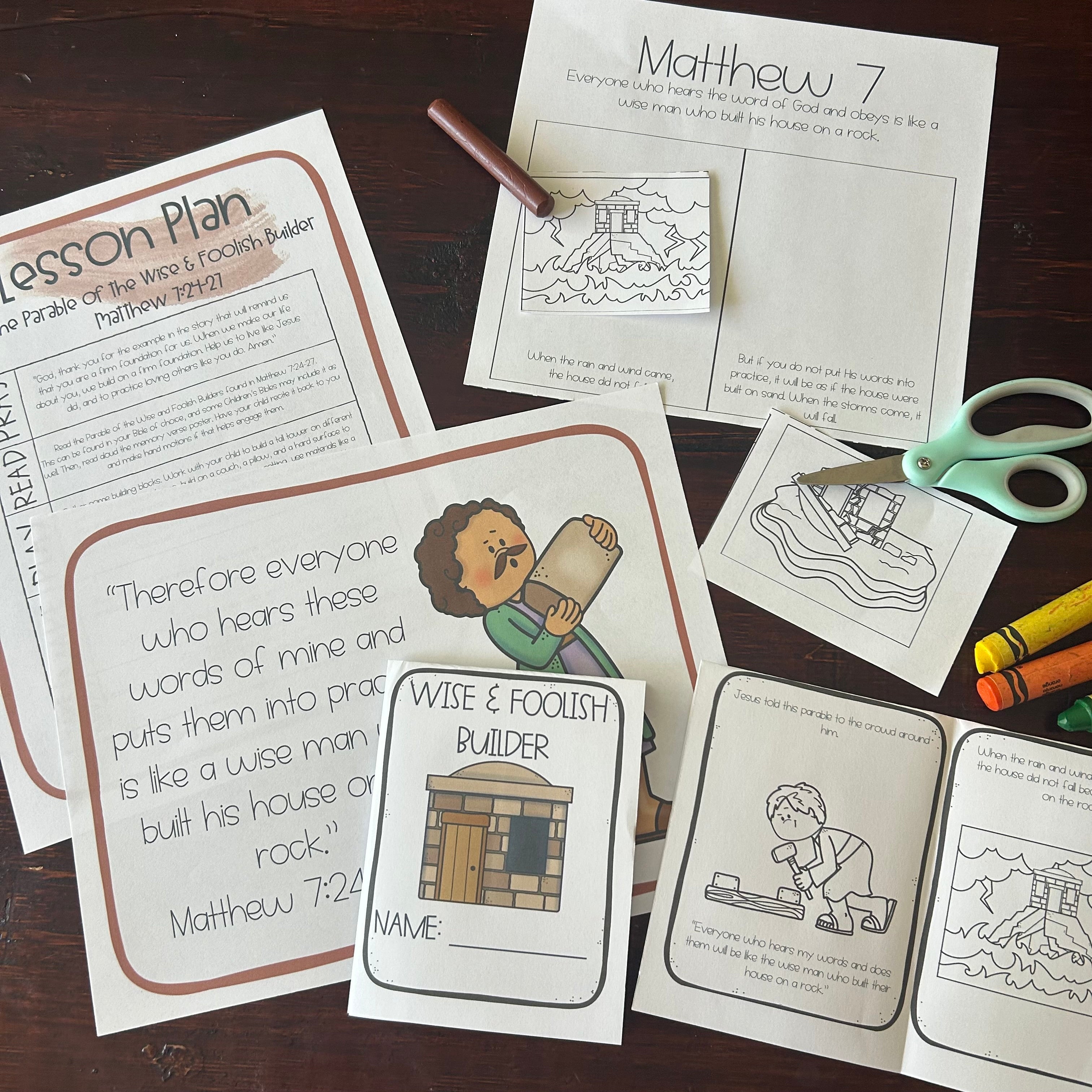 Parable of Jesus Lessons for Preschoolers – Sweeter Than Honey